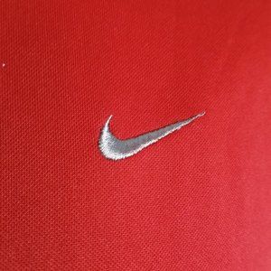 Nike | Shirts | Nike Mens Drifit Red Shirt | Poshmark